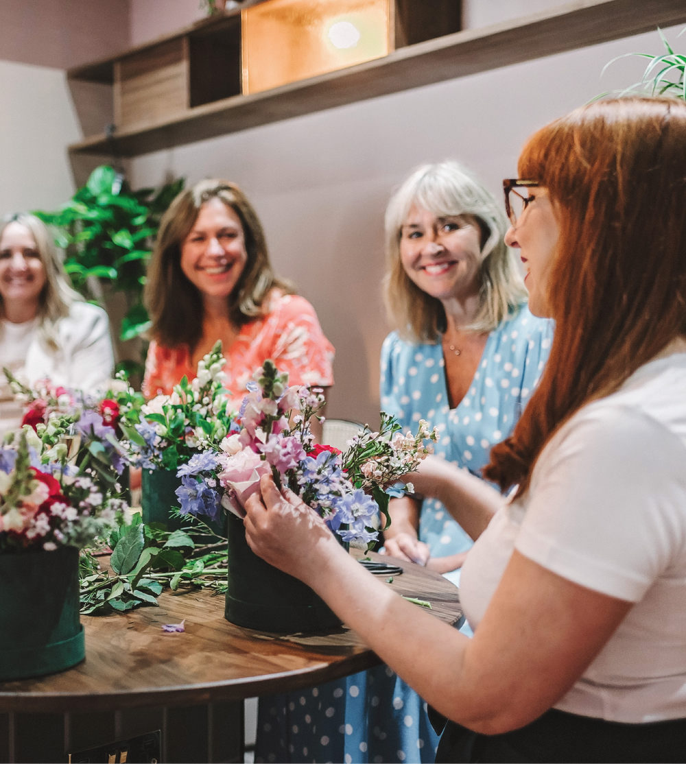 Corporate Floral Experiences at Ashridge House | Team Building Dinners