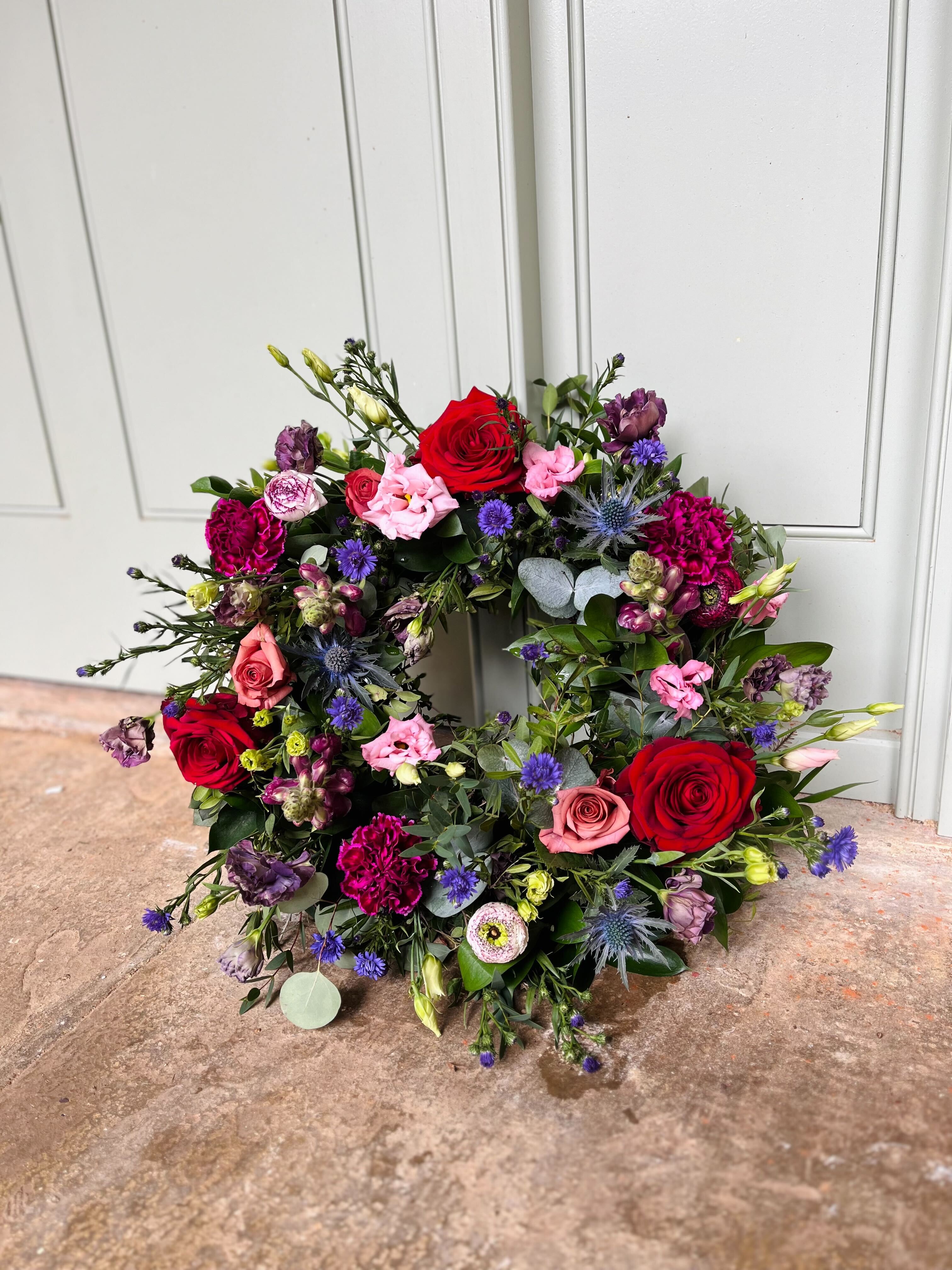 Funeral Floral Wreath | Hanako Flowers